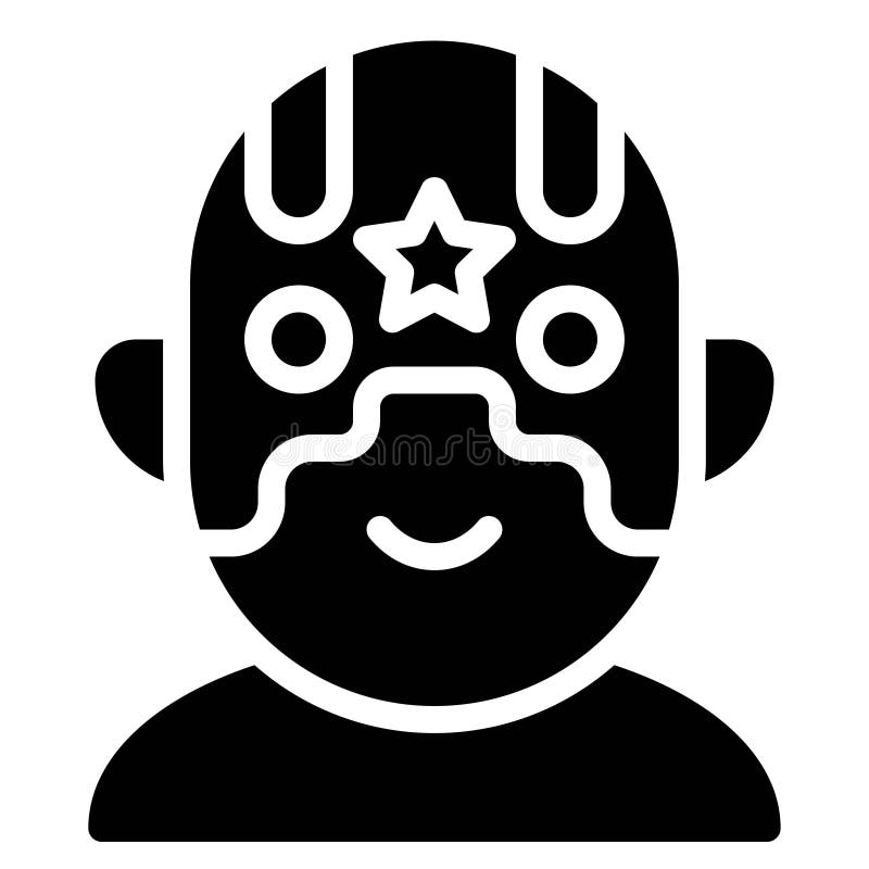 Superhero, Avatar, Icons in Sticker Style. Vector Illustration on White ...