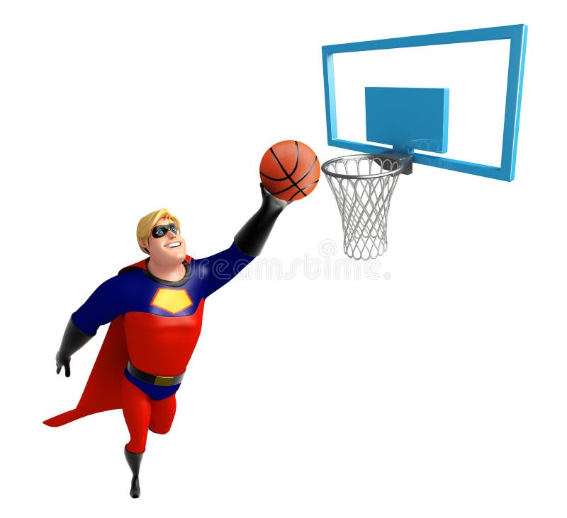 Superhero Basketball Stock Illustrations – 120 Superhero Basketball ...
