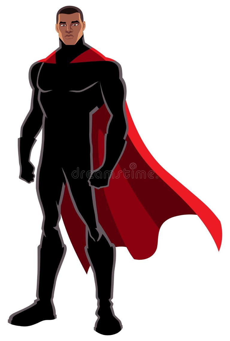Black Superhero Stock Illustrations – 16,801 Black Superhero Stock ...