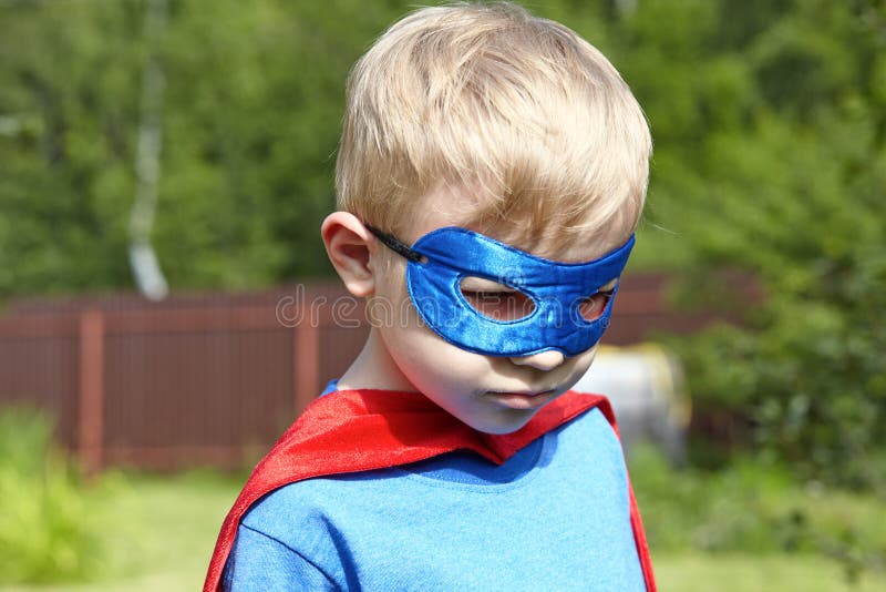 Superhero boy stock photo. Image of concept, dress, super - 42554166