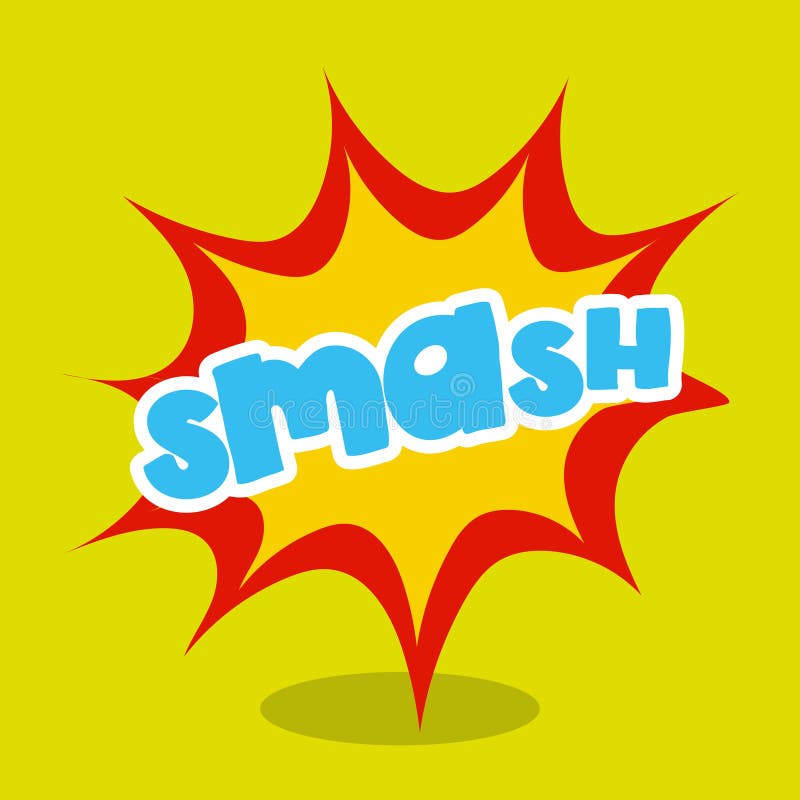 Superhero Boy Smash 16 stock vector. Illustration of vector - 198991612