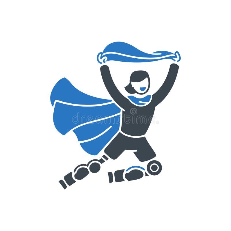 Superhero Cape Icon stock vector. Illustration of cape - 377662267