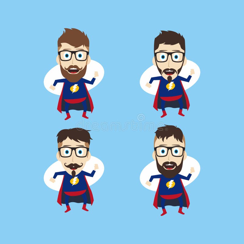 Superhero cartoon stock vector. Illustration of help - 55537320