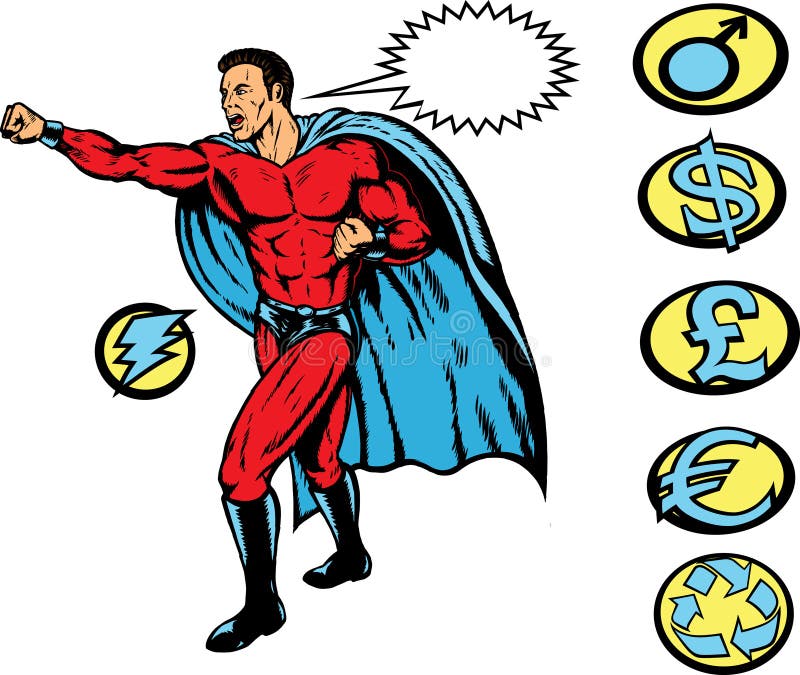 Superhero Punch Stock Illustrations – 664 Superhero Punch Stock ...