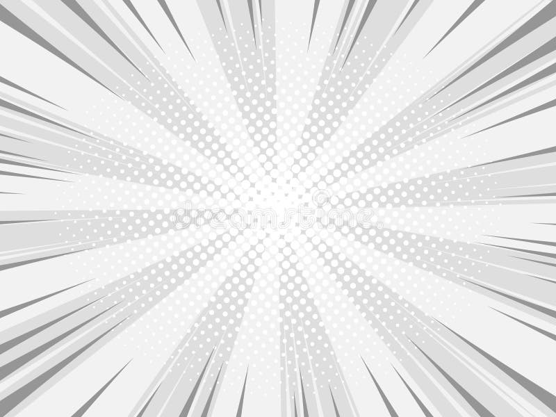 Halftone Texture Comic Book Superhero Vector Background Stock Vector ...