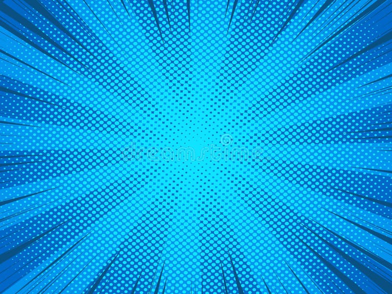 Superhero Comic Book Poster Background with Halftone Print Effect Stock ...