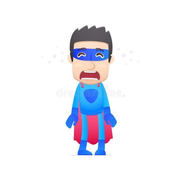 Superhero Crying Stock Illustrations – 34 Superhero Crying Stock ...