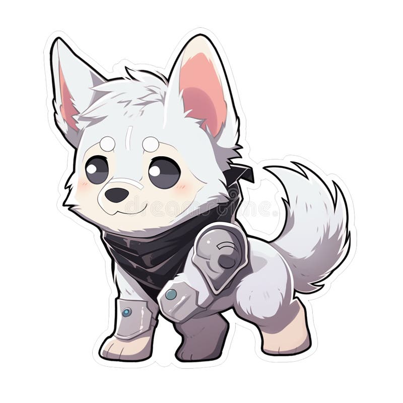 A Superhero Dog with Extraordinary Powers, AI Generated, Sticker Ver.20 ...