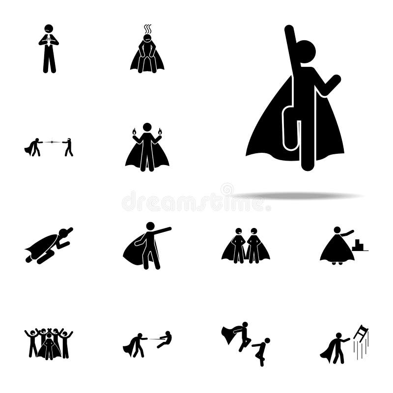 Superhero Icons Stock Illustrations – 1,409 Superhero Icons Stock ...