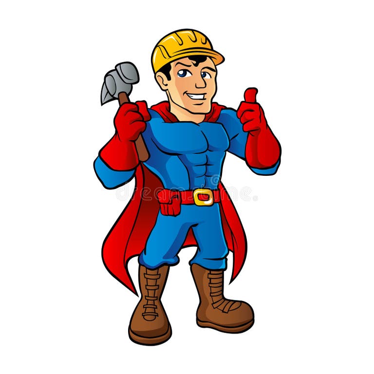 Hero Handyman Stock Illustrations – 238 Hero Handyman Stock ...