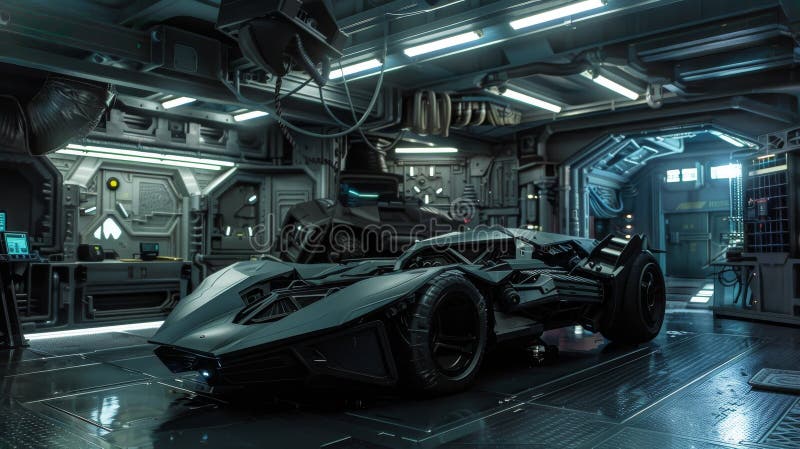 A Superhero Headquarters Hidden in Plain Sight Stock Photo - Image of ...