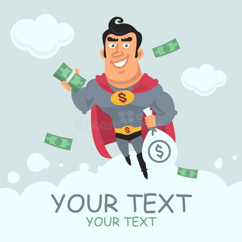 Money Superhero Stock Illustrations – 2,360 Money Superhero Stock ...