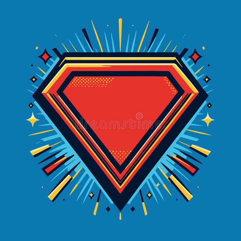 Superhero Icon - Superhero Logo Stock Vector - Illustration of power ...