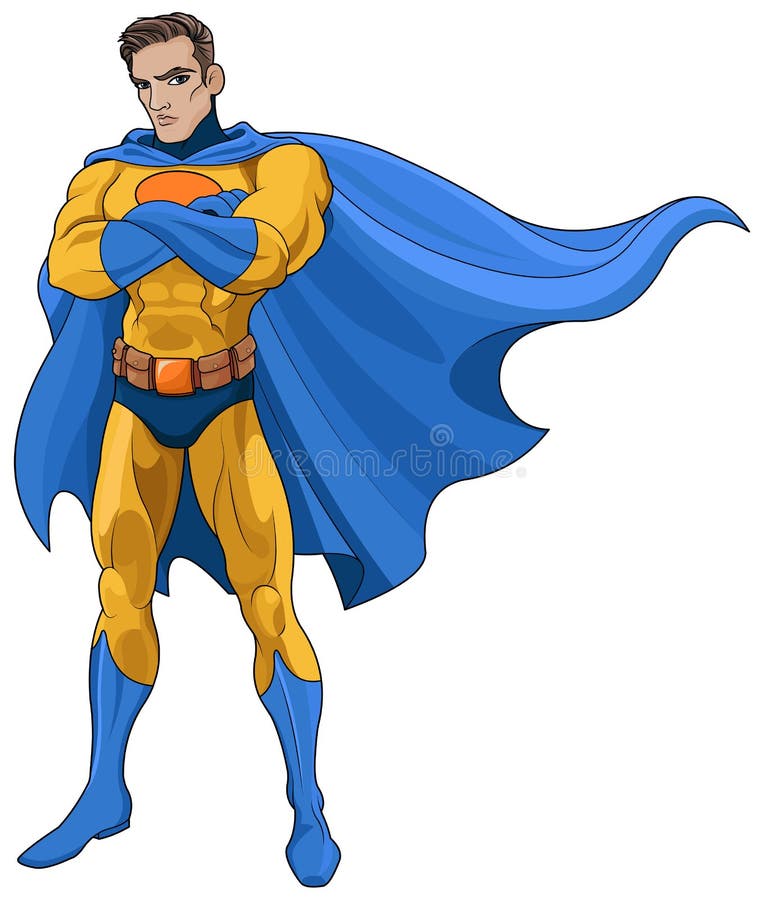 Cartoon of a Depressed Aging Superman Stock Vector - Illustration of ...