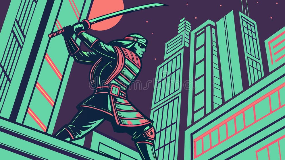 Superhero Landing Pose, Comic Book Action Scene Vector Design ...
