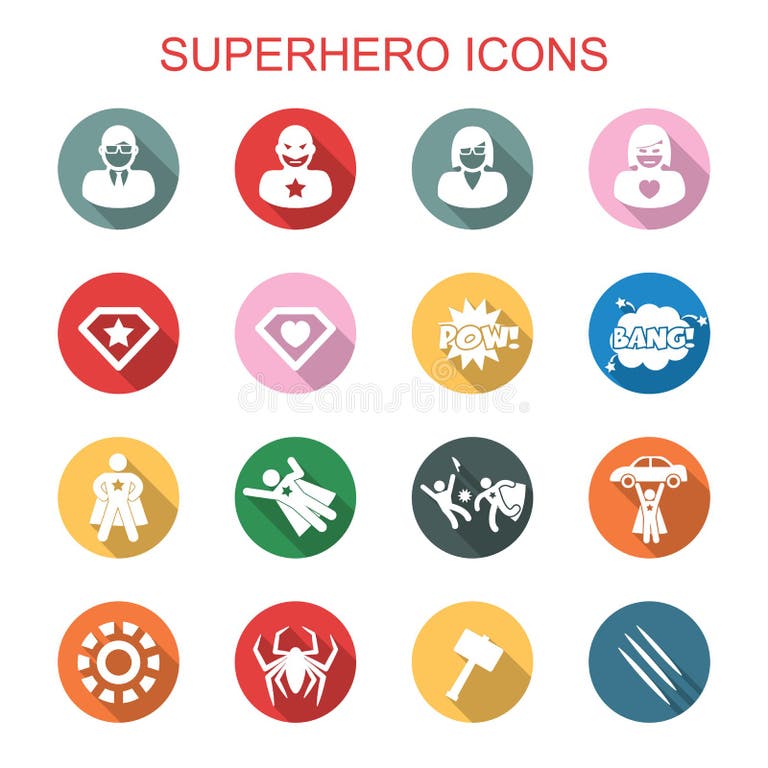 Superhero Icons Stock Illustrations – 1,777 Superhero Icons Stock ...