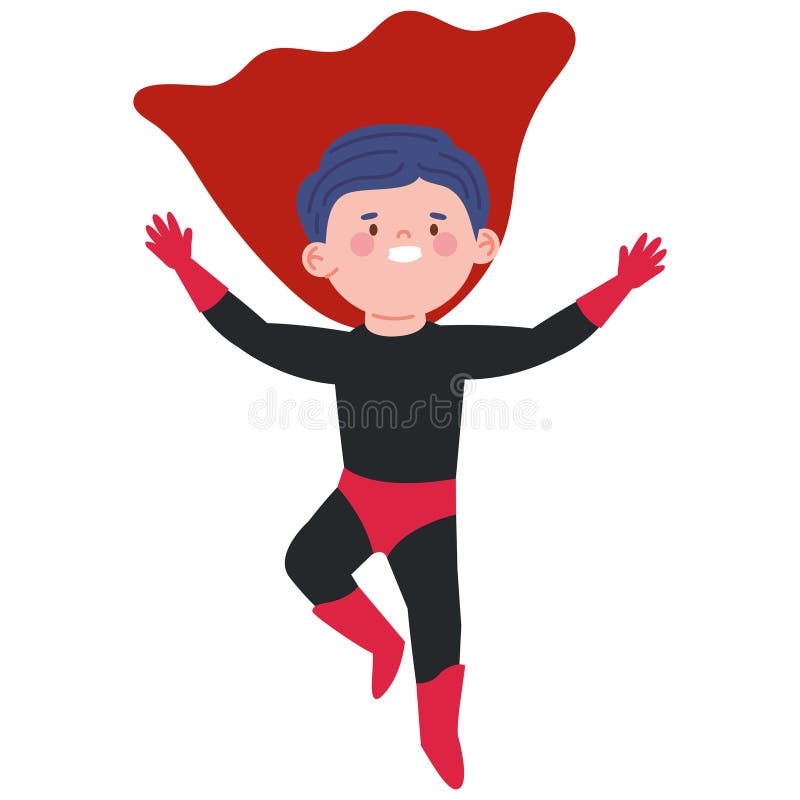 Superhero mascot character stock vector. Illustration of fighting ...