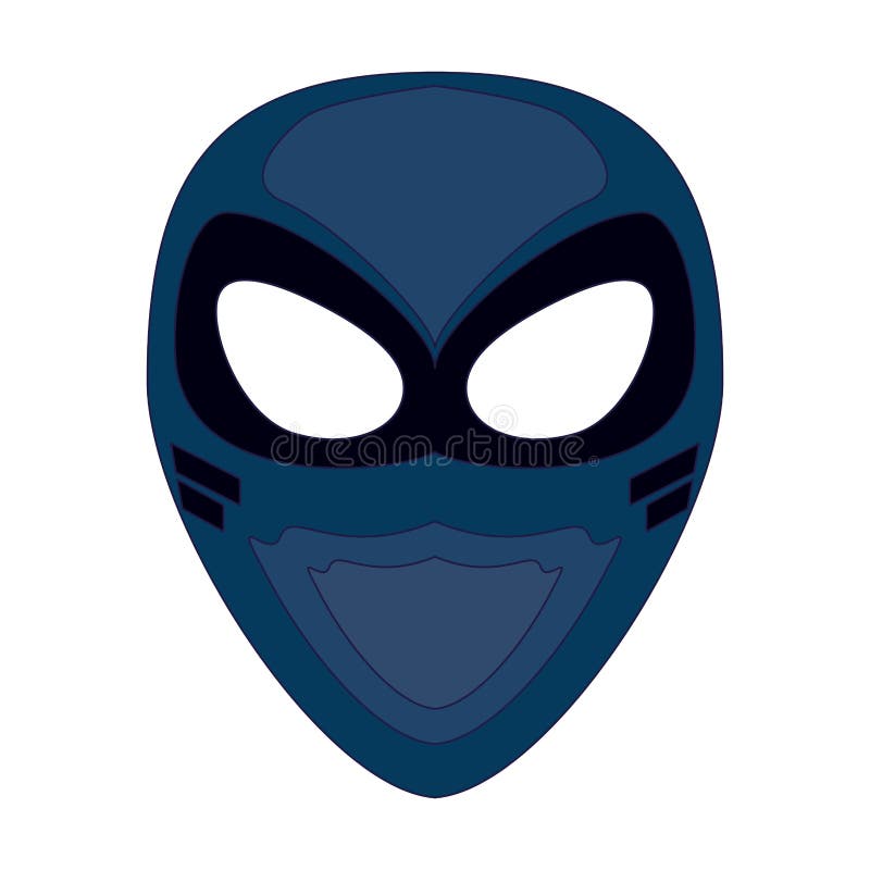 Superhero mask character stock vector. Illustration of mask - 134304954