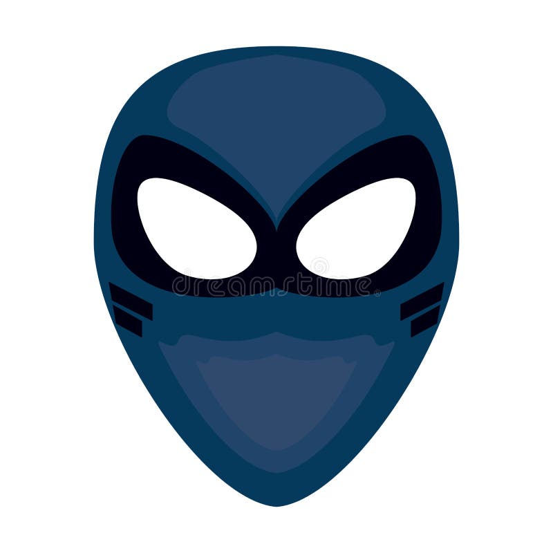 Superhero mask character stock vector. Illustration of activity - 134304873