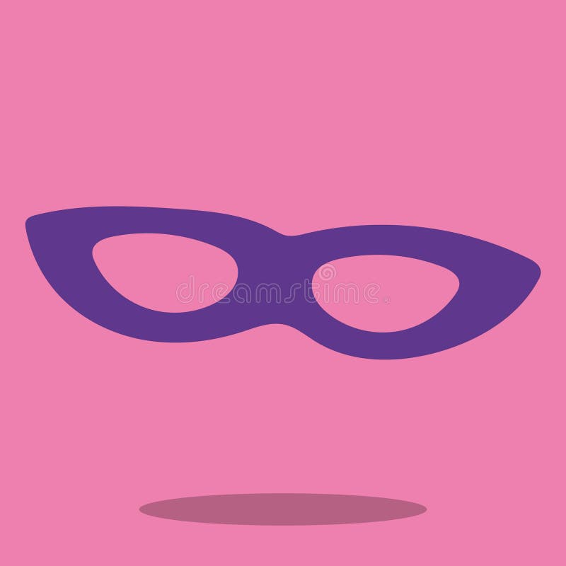 Superhero pink mask 10 stock vector. Illustration of pink - 198991707