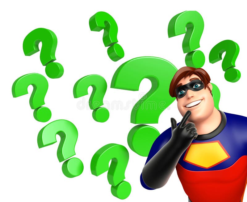 Superhero with Tax sign stock illustration. Illustration of male - 77525674