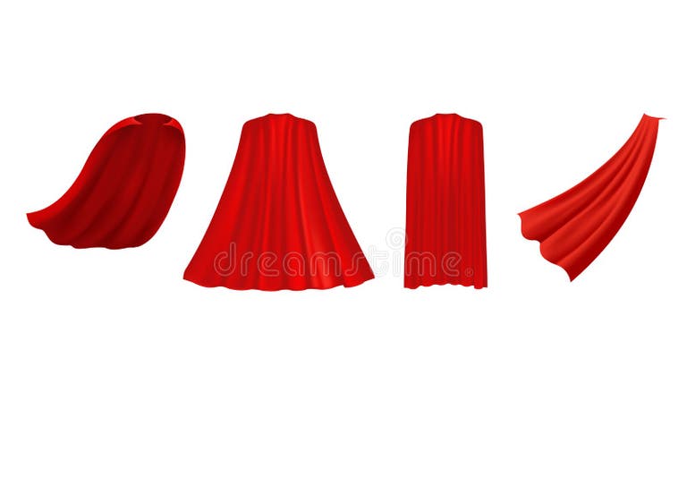 Red Silk Cape Stock Illustrations – 1,102 Red Silk Cape Stock ...