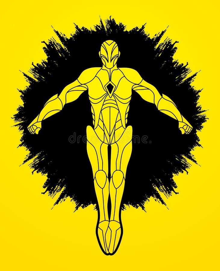 Cartoon Frame Heroes Stock Illustrations – 72 Cartoon Frame Heroes ...