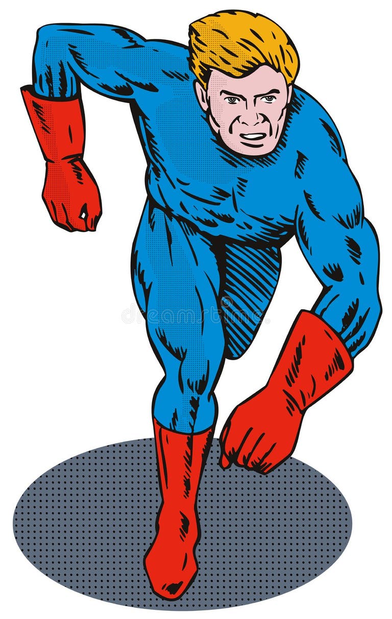 Running Superheroes Stock Illustrations – 113 Running Superheroes Stock ...