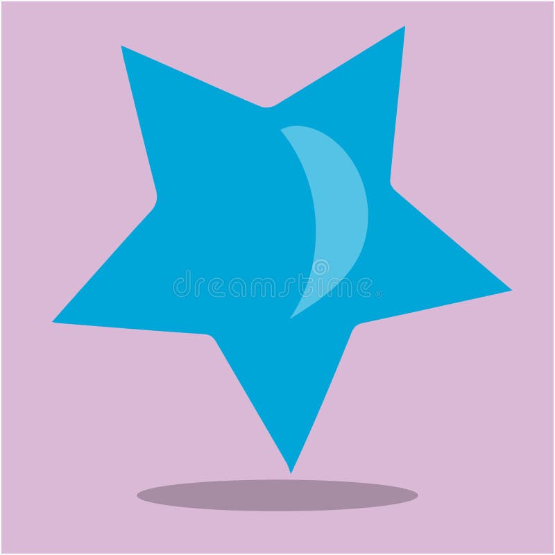 Superhero star blue 13 2 stock vector. Illustration of superhero ...