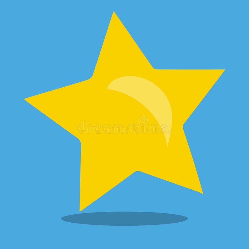 Superhero star yellow 18 2 stock vector. Illustration of star - 198991778