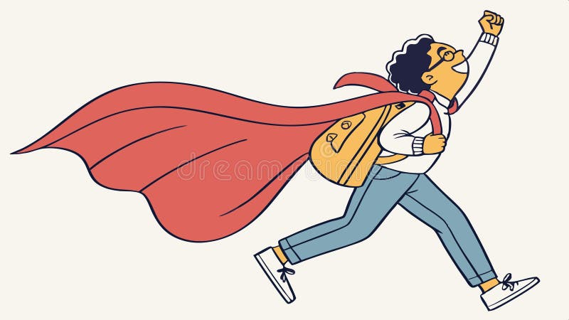 Academic Superheroes Stock Illustrations – 8 Academic Superheroes Stock ...