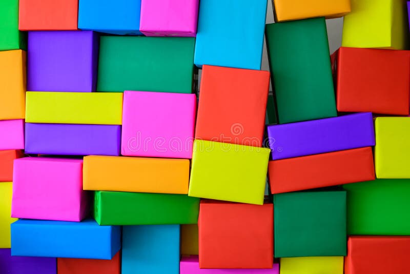 Superimposed Colorful Boxes Stock Photos - Free & Royalty-Free Stock ...