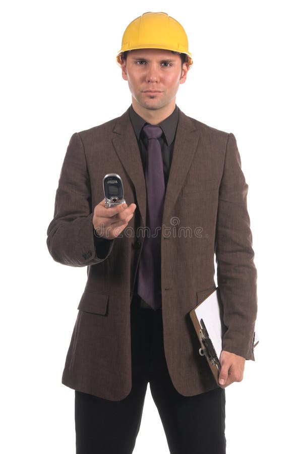 Superintendent stock image. Image of people, cell, isolation - 522681