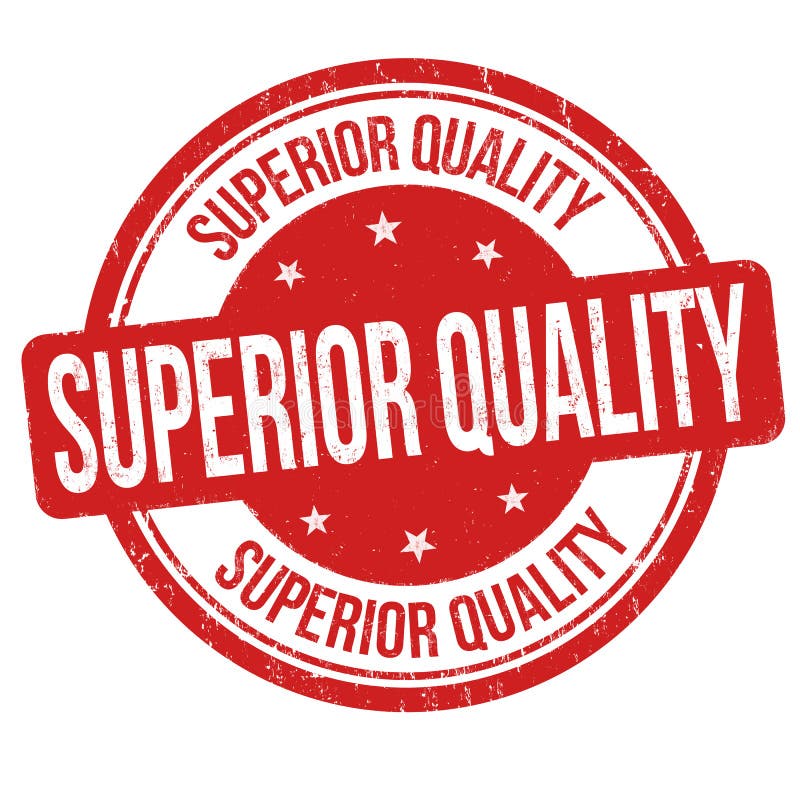 Superior Quality Red Round Stamp Stock Illustration - Illustration of ...