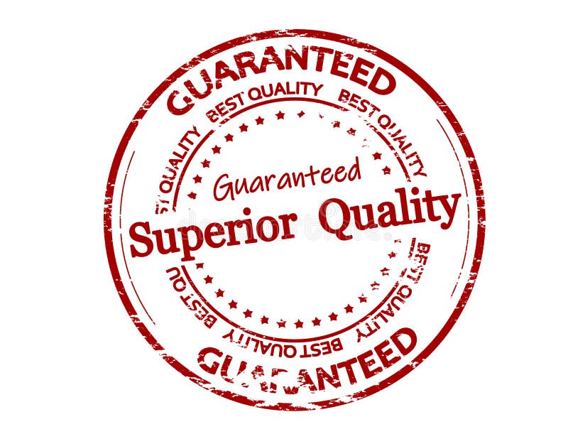 Superior Quality Red Round Stamp Stock Illustration - Illustration of ...
