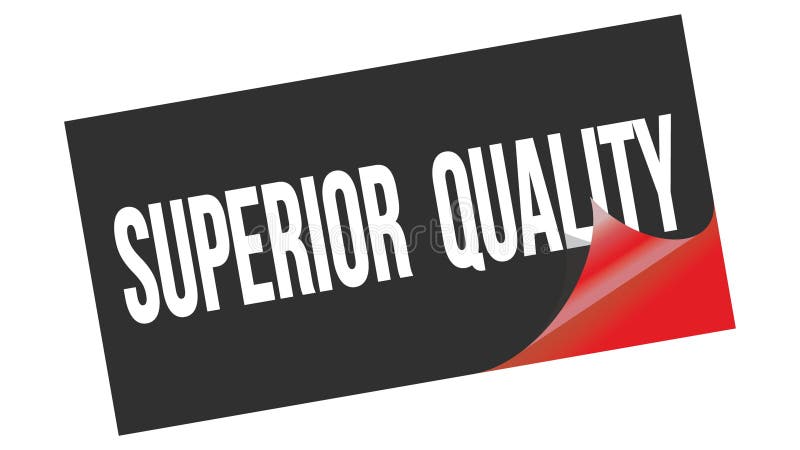 SUPERIOR QUALITY Text on Green Grungy Vintage Stamp Stock Illustration ...