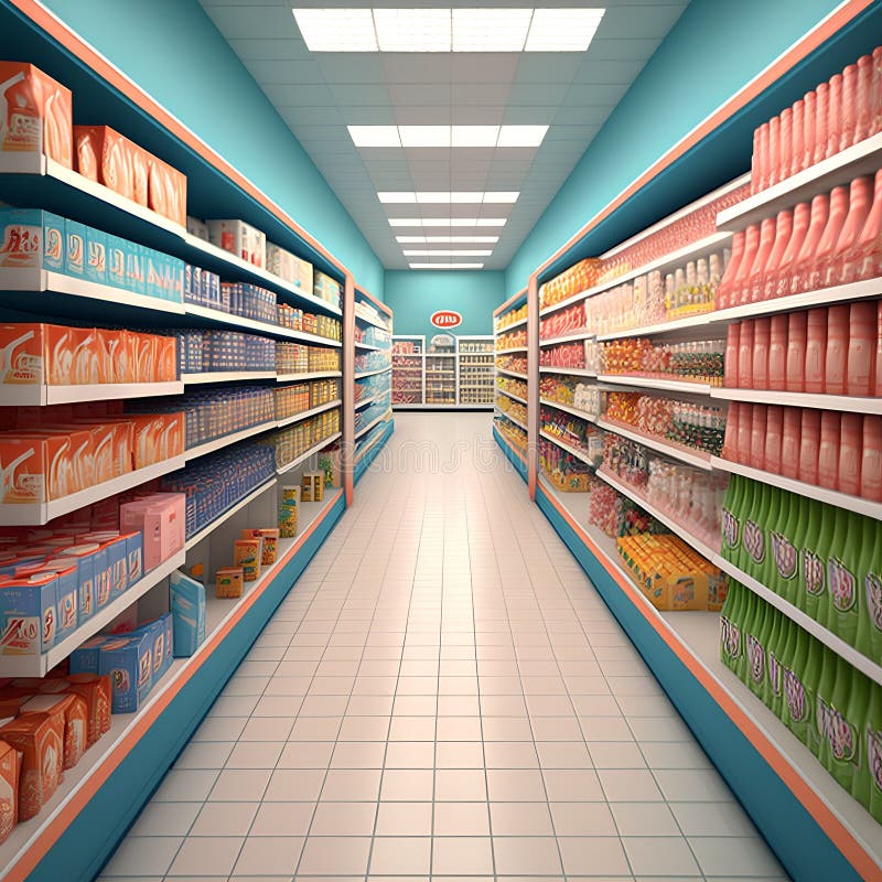 Retail Aisle Render Stock Illustrations – 337 Retail Aisle Render Stock ...