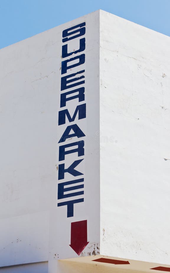 Supermarket front stock image. Image of buying, public - 28325515