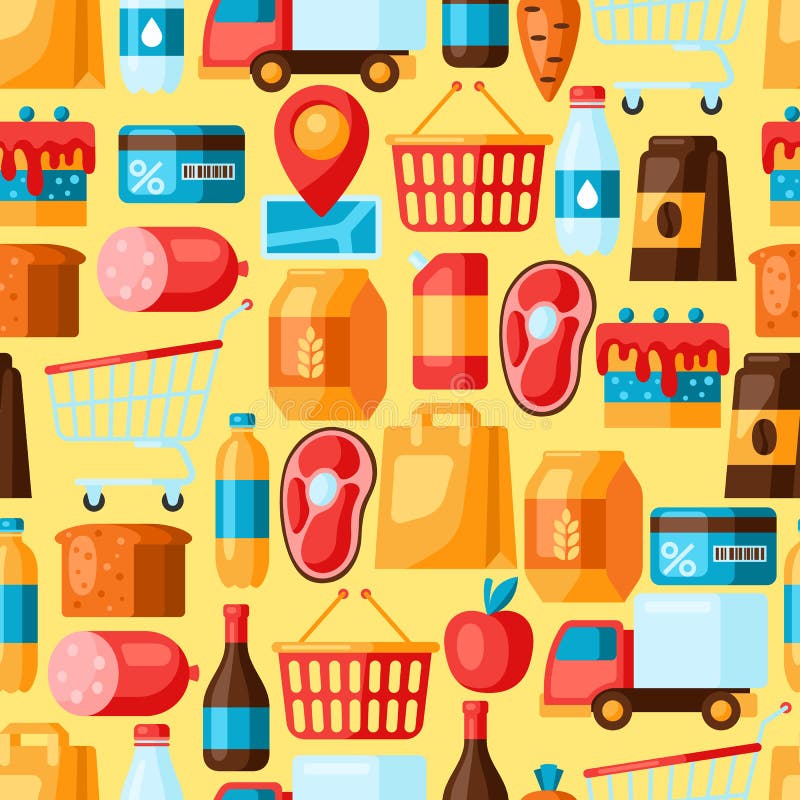 Supermarket Food Seamless Pattern Stock Illustrations – 1,689 ... Supermarket Food Seamless Pattern Stock Illustrations – 1,689 ...