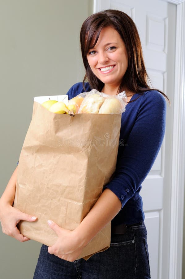 Bringing Home Food Items Stock Photos - Free & Royalty-Free Stock ...