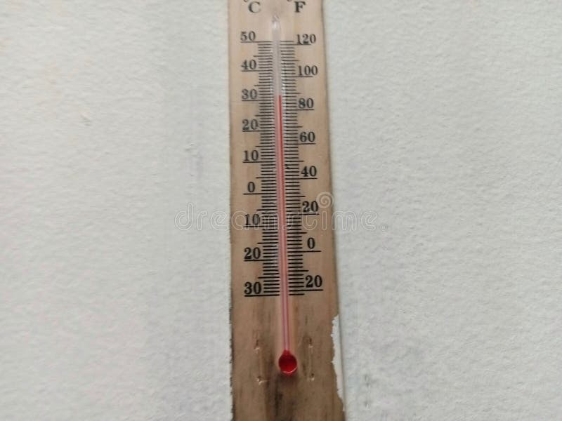 A Supermarket Thermometer Showed a Temperature of 30 Degrees Celsius or ...