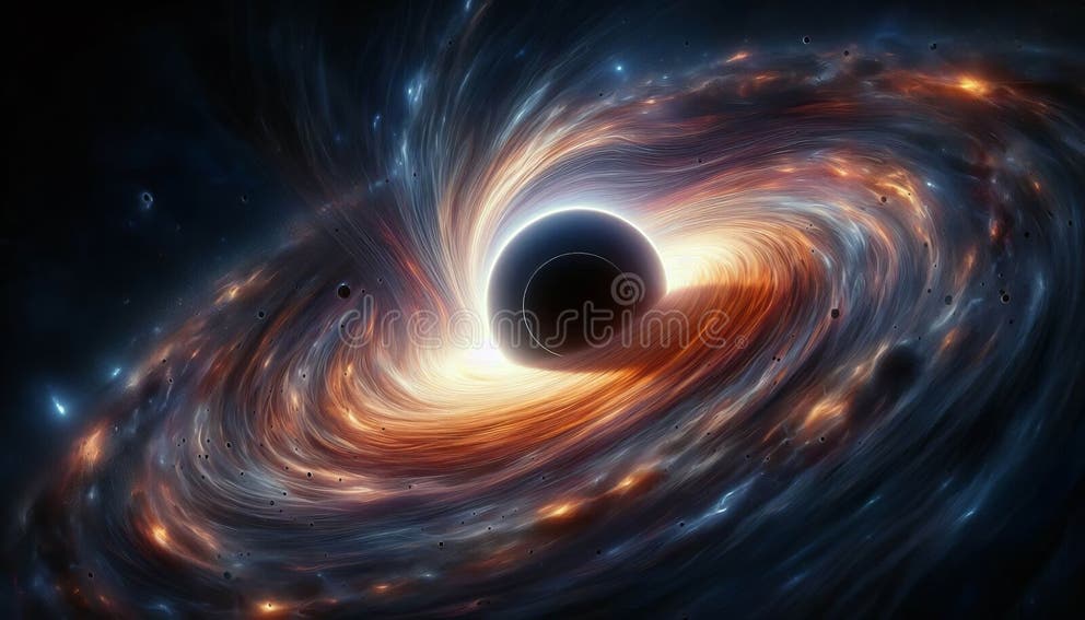 A Supermassive Black Hole Embodies Gravitational Singularity the Stock ...