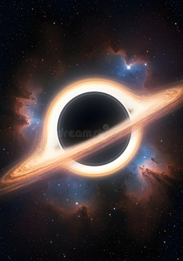 Supermassive Black Hole Singularity with Glowing Accretion Disk in Deep Space Astrophysics ...