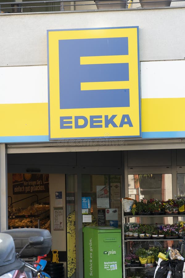 EDEKA Supermercado Alemanha Foto de Stock Editorial - Imagem de ...