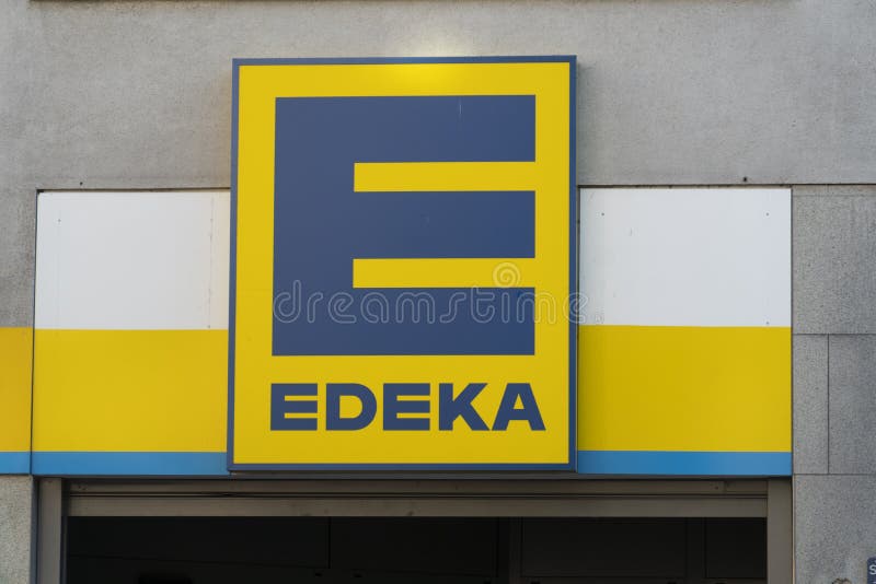 Supermercado de Edeka foto de archivo editorial. Imagen de edeka ...