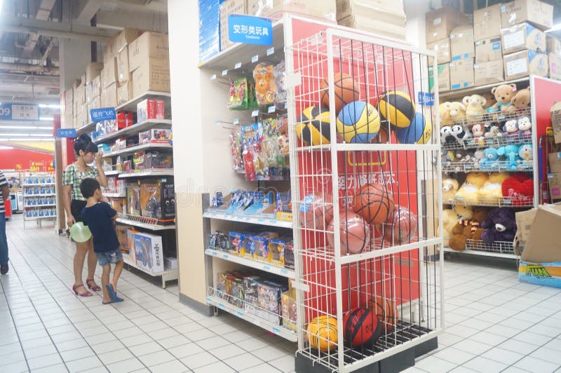 Supermercado de WAL-MART imagen editorial. Imagen de alameda - 75372535