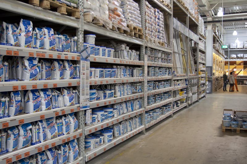 Supermercado DIY foto editorial. Imagem de loja, lugar - 18643756