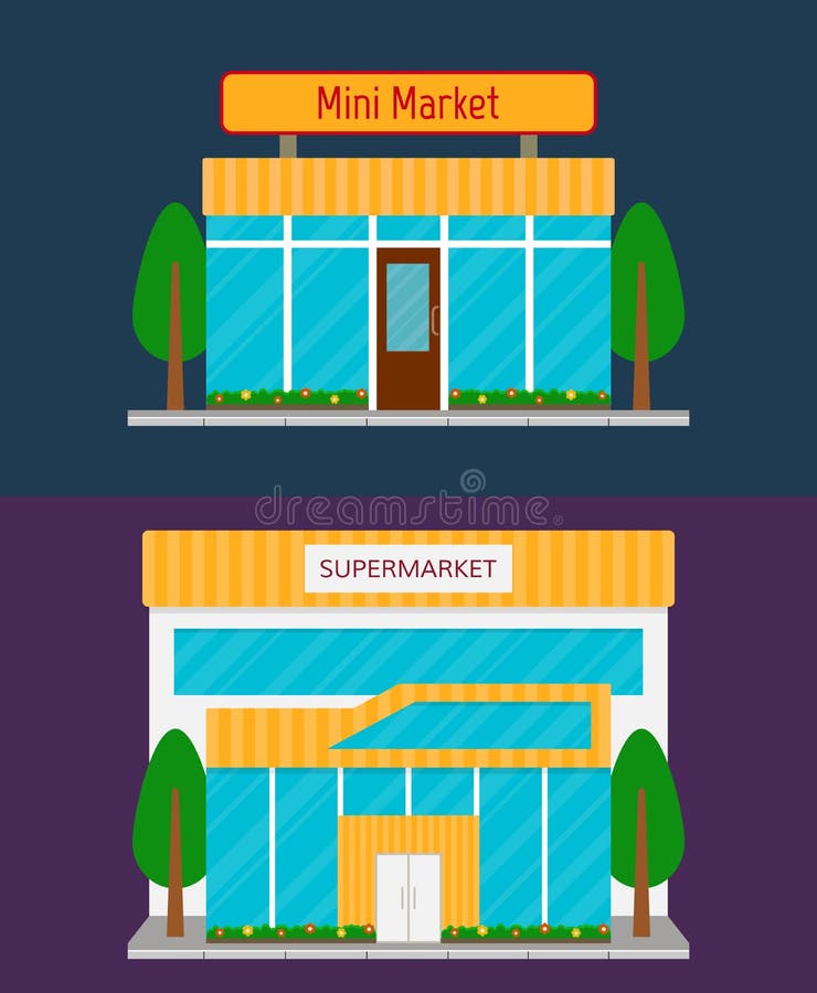 Minimarket Ilustraciones Stock, Vectores, Y Clipart – (151 ...