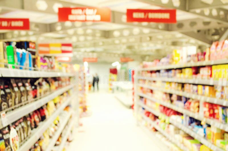 Supermercato immagine stock. Immagine di navata, mall - 39465079