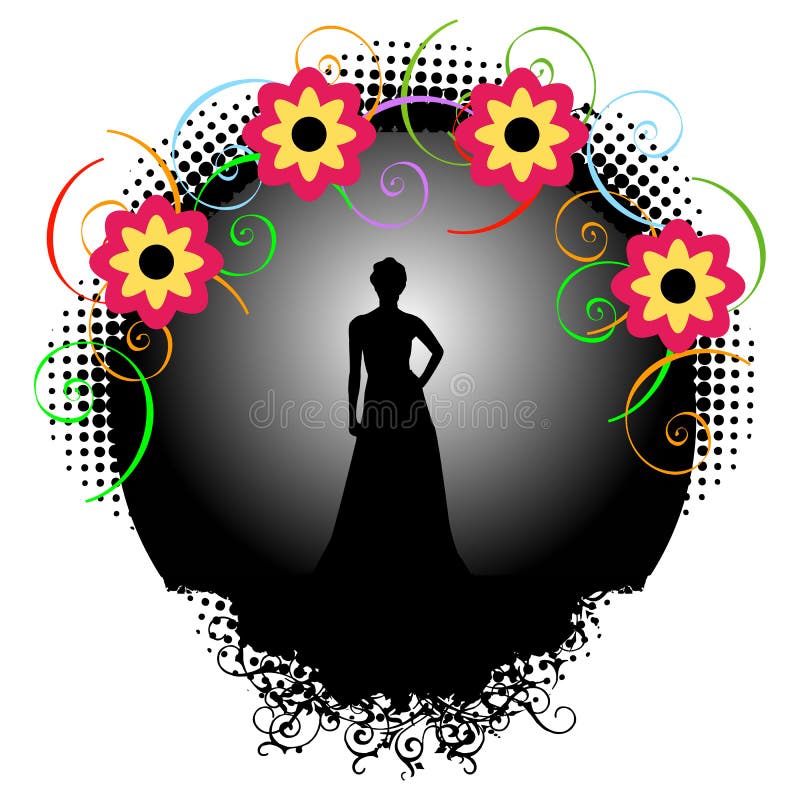 Supermodel stock vector. Illustration of model, person - 38401810